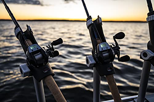 Abu Garcia Max DLC Low Profile Baitcast Fishing Reel, Black