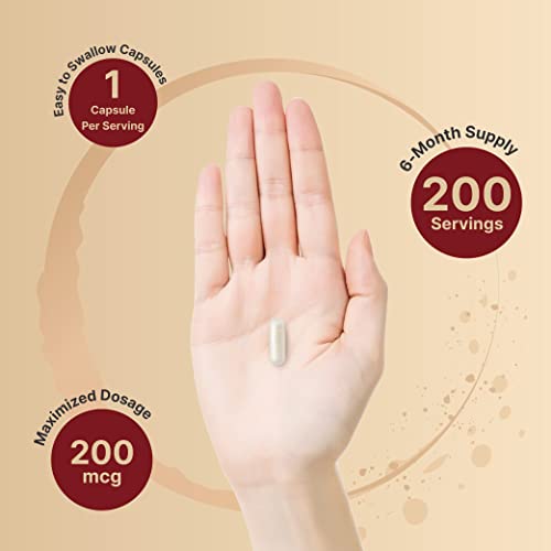 Full Spectrum Vitamin K2 Supplement with MK-7 & MK-4, 200 mcg, 200 Capsules, 2 in 1 Formula, Vitamin K2 Complex Supplement, Supports Joint and Heart Health, Non-GMO