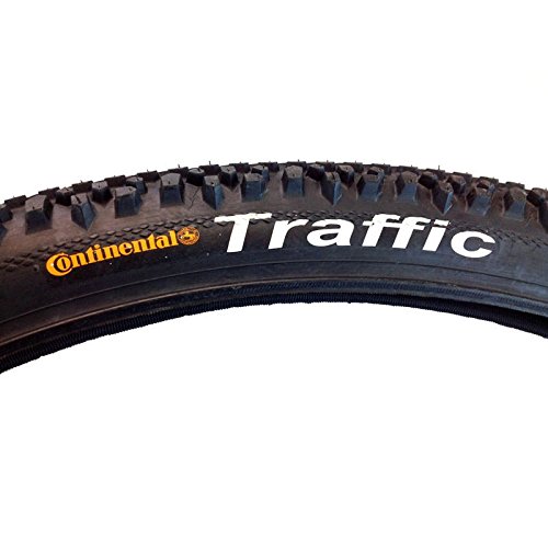 Continental Traffic Bike Tire, Black, 26-Inch x 1.9