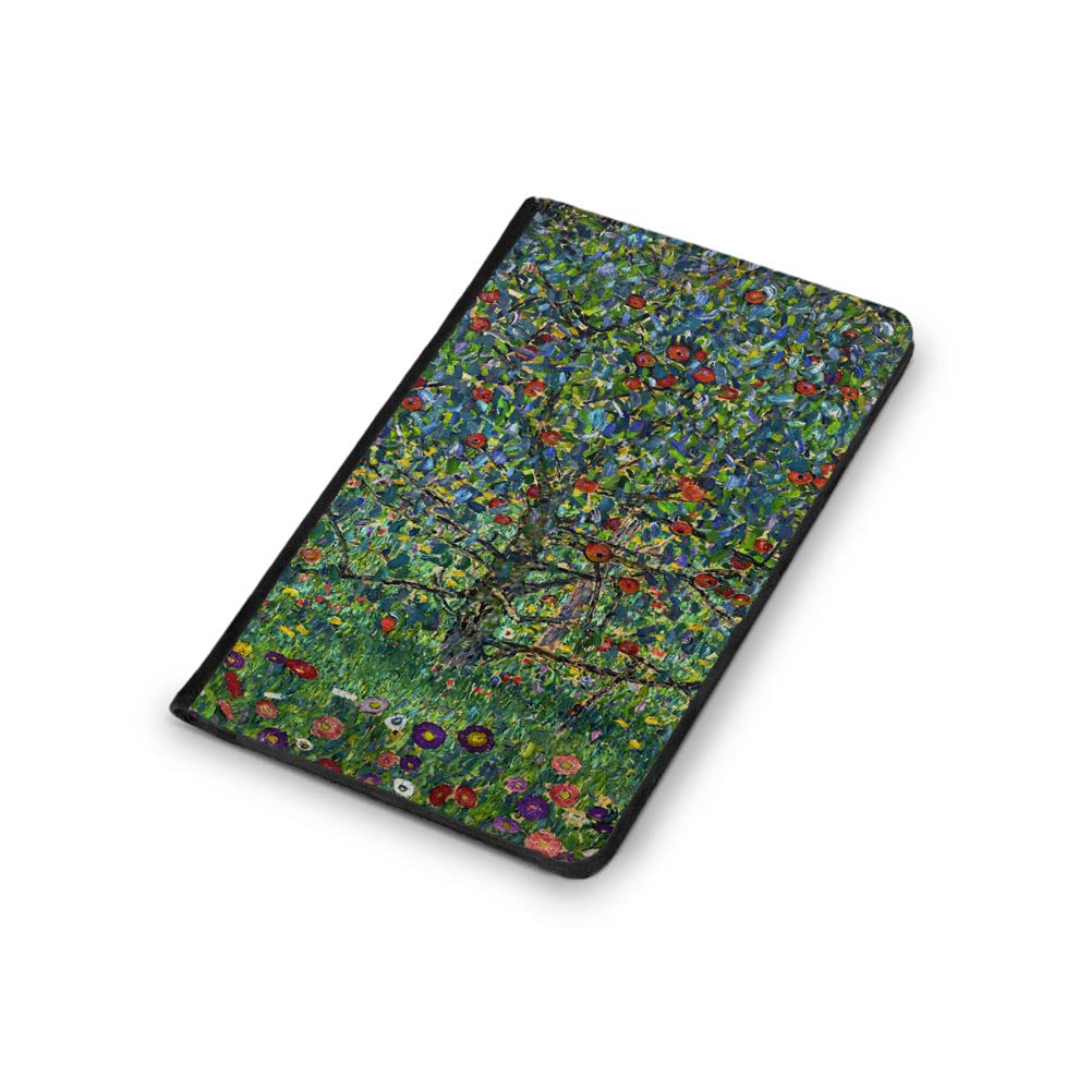 GUSTAV KLIMT - APPLE TREE I ART PAINT FLIP WALLET TRAVEL PASSPORT ID HOLDER ITINERARY ORGANIZER COVER