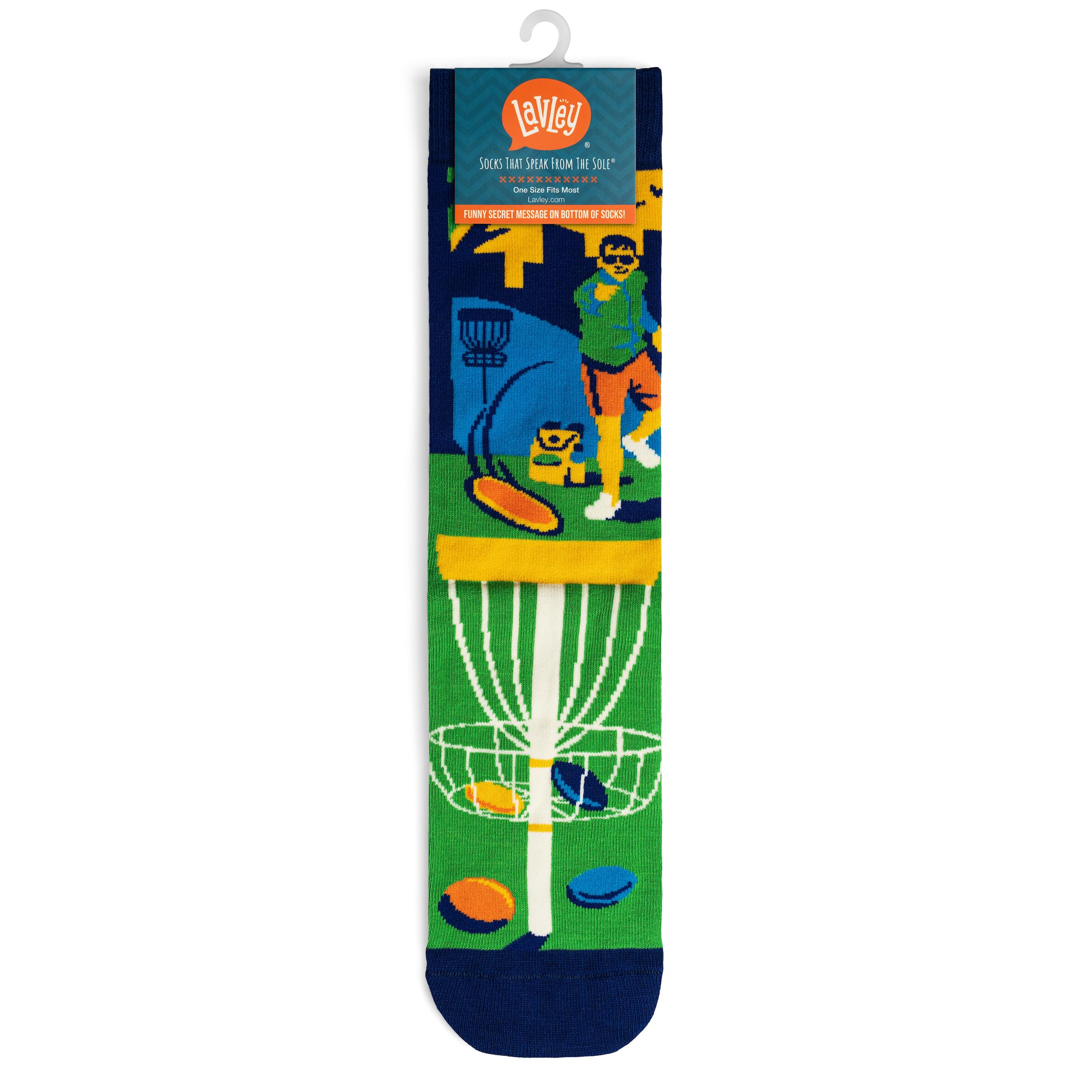 I'd Rather Be - Funny Socks For Men & Women - Gifts For Golfing, Hunting, Camping, Hiking, Skiing, Reading, Sports and more (US, Alpha, One Size, Regular, Regular, Playing Disc Golf)