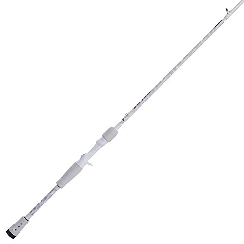 Abu Garcia Veritas Casting Fishing Rod White, 6'6" - M - 1pc - Fast