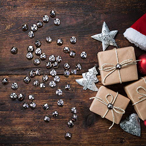 Jingle Bells for Craft, 300 Pieces Bulk DIY Christmas Bells for Decoration, Home Decoration