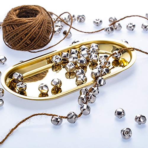 Jingle Bells for Craft, 300 Pieces Bulk DIY Christmas Bells for Decoration, Home Decoration