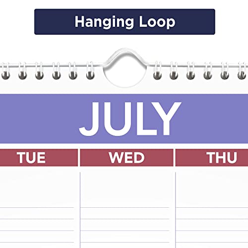 AT-A-GLANCE 2022-2023 Wall Calendar, Monthly Academic, 15-1/2" x 22-3/4", Large, Student (AY328) - July 2022-June 2023