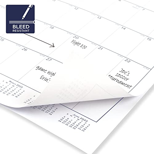 AT-A-GLANCE 2022-2023 Wall Calendar, Monthly Academic, 15-1/2" x 22-3/4", Large, Student (AY328) - July 2022-June 2023