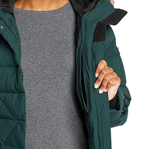 Eddie Bauer Women's Sun Valley Frost Down Parka, Black, Large