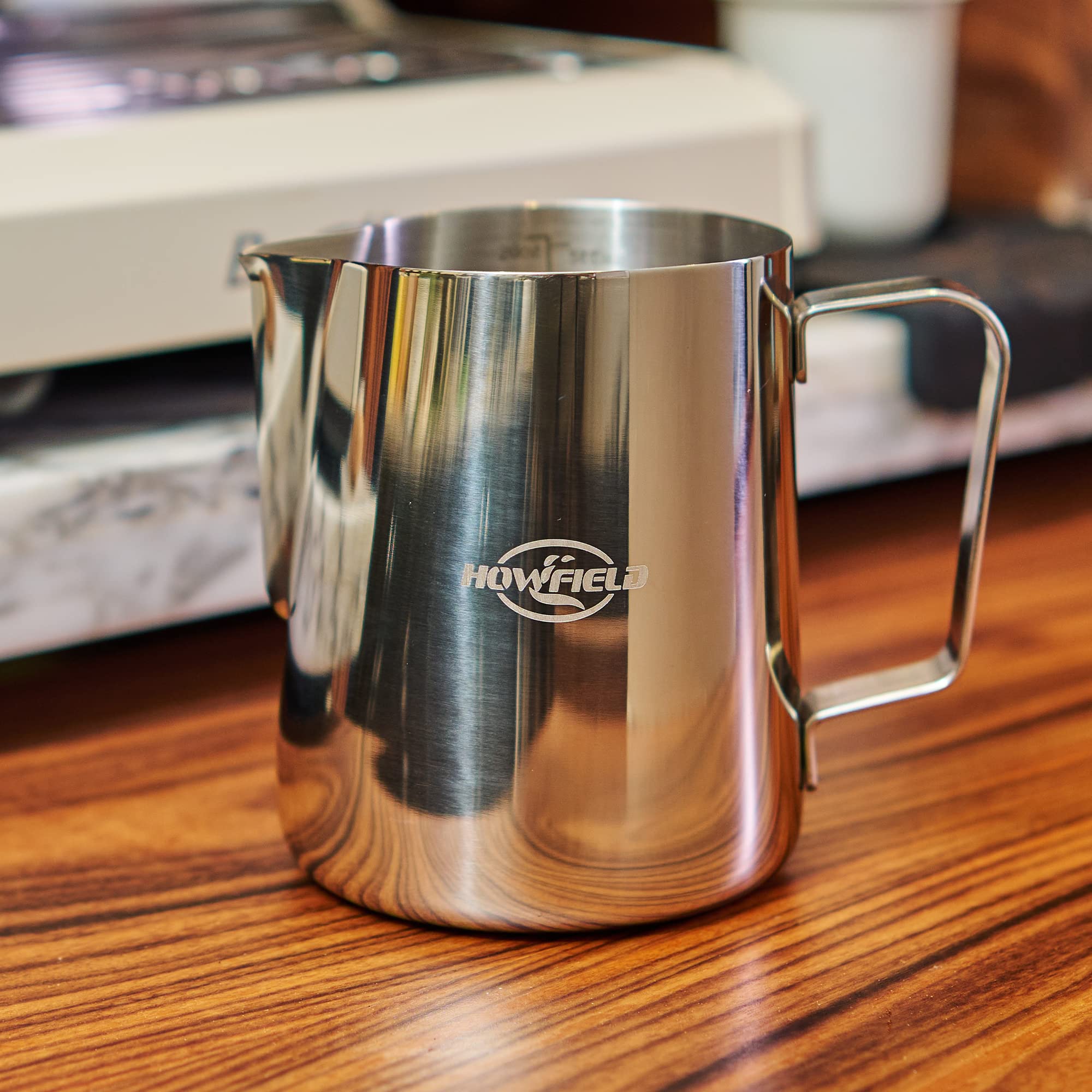 Stainless Steel Milk Frothing Pitcher - Milk Frothing Jug for Cappuccino, Barista Milk Frothing Pitcher Parent (none, 20OZ)
