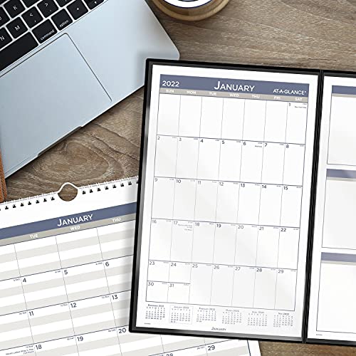 2022 Wall Calendar by AT-A-GLANCE, 15" x 12", Medium, Vertical, Multi-Schedule (PM22MS28)