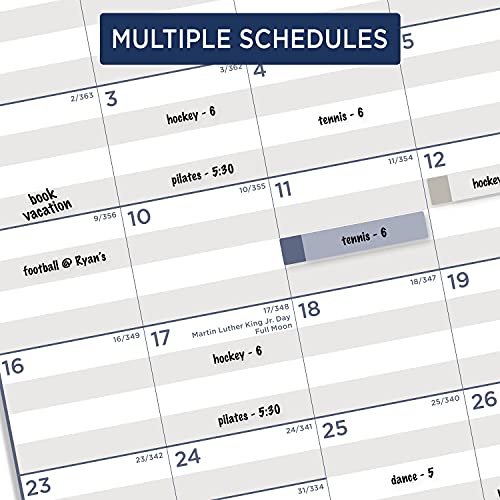 2022 Wall Calendar by AT-A-GLANCE, 15" x 12", Medium, Vertical, Multi-Schedule (PM22MS28)