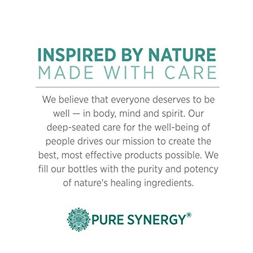 PURE SYNERGY D3 + K2 Complex | 60 Capsules | D3 + K2 Vitamins Made with Organic Ingredients | Non-GMO | Vegan | Made with Organic Vegetables and Fruits