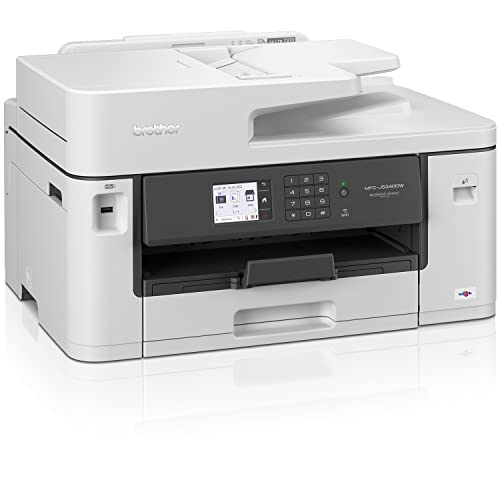 Brother MFC-J5340DW Business Color Inkjet All-in-One Printer with Printing up to 11”x17 (Ledger) Size Capabilities
