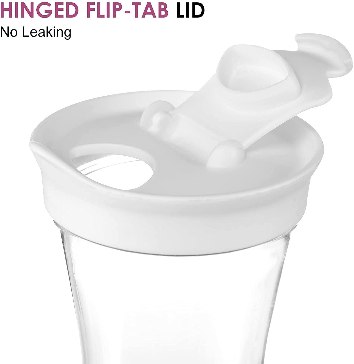 6 Pack Large 50 Oz Water Carafe with White Flip Top Lid, Clear Plastic Juice Jar Containers, Mimosa Bar Beverage Pitcher BPA Free - for Water, Iced Tea, Juice, Lemonade, Milk, Soda —HAND WASH ONLY