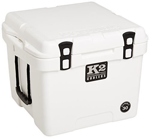 K2 Coolers Summit 30 Cooler, White, 16.4 x 18.3 x 20.3