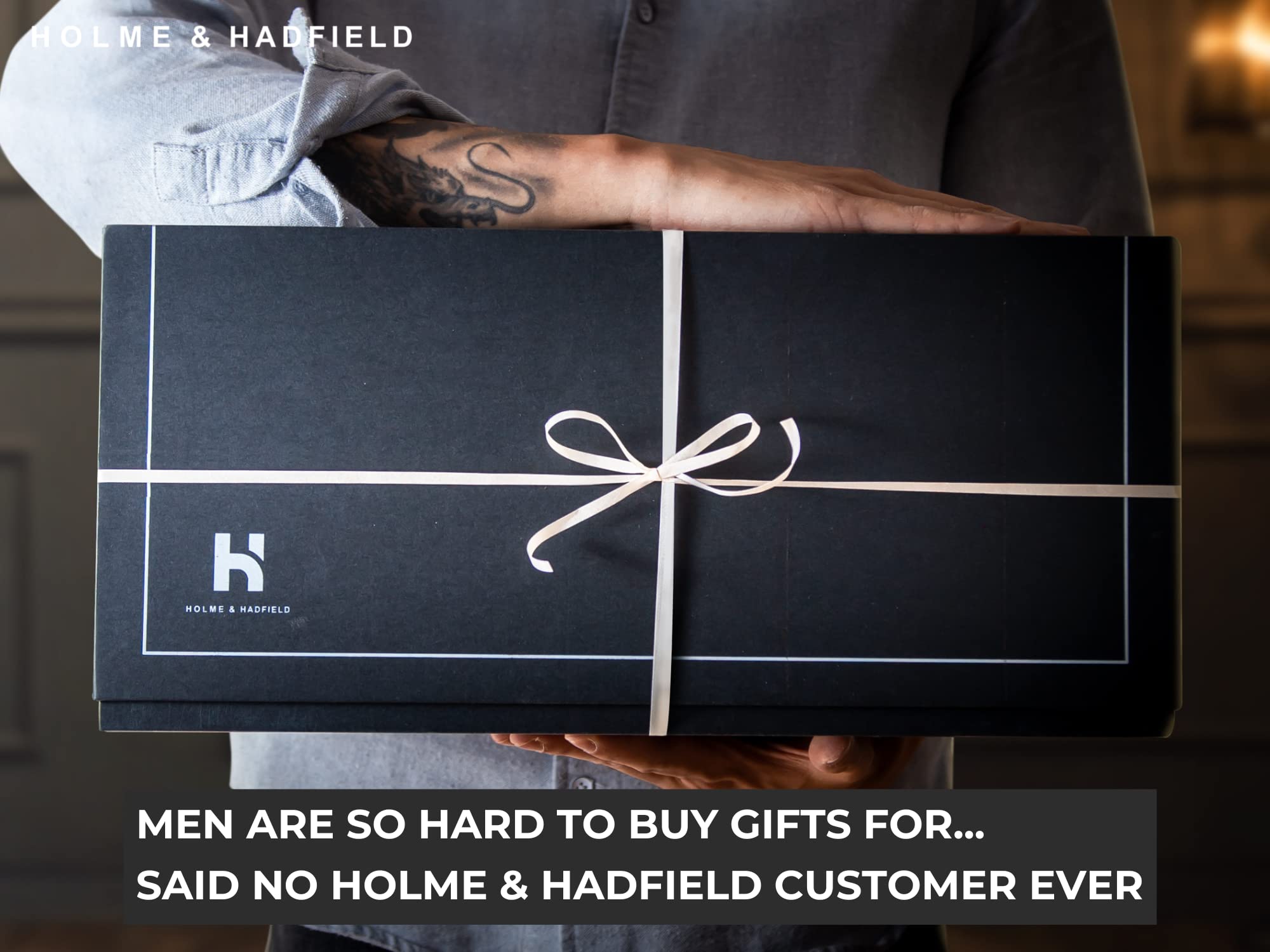 Holme & Hadfield The Watch Deck with Vegan Leather Padding for Extra Protection and Luxurious Finish โ Lifetime Assurance Included