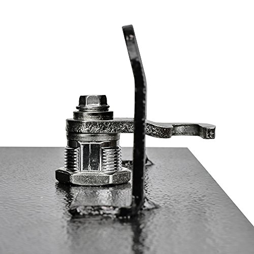 Mail Boss 7106 Curbside Steel Post Mount Security Locking Mailbox, Black, Extra Large, 21 in. D x 11.125 in. W x 13.75 in. H
