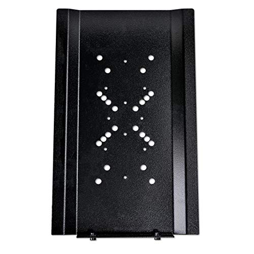 Mail Boss 7106 Curbside Steel Post Mount Security Locking Mailbox, Black, Extra Large, 21 in. D x 11.125 in. W x 13.75 in. H