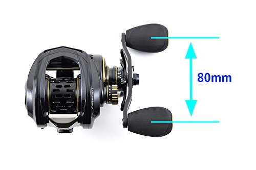 Abu Garcia REVO ALC-BF7 Bait Reel, Left Wind, 2016 Model, Salt Compatible, Lightweight and Compact Model