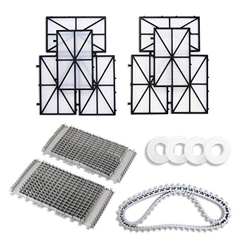 Dolphin Genuine Replacement Part - Nautilus CC Plus Robotic Pool Vacuum Cleaner Tune-up Kit with Replacement Filters, Brushes, Climbing Rings, and Tracks