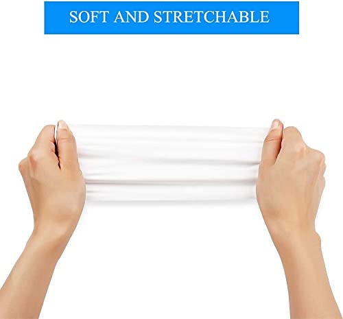 Frisco Craft HTV Vinyl Rolls - Heat Transfer Vinyl for Custom Prints - 12" x 20ft White Matte HTV Roll - Iron on Vinyl for All Cutter Machine - PU HTV Heat Transfer Vinyl - DIY Heat Vinyl (White)