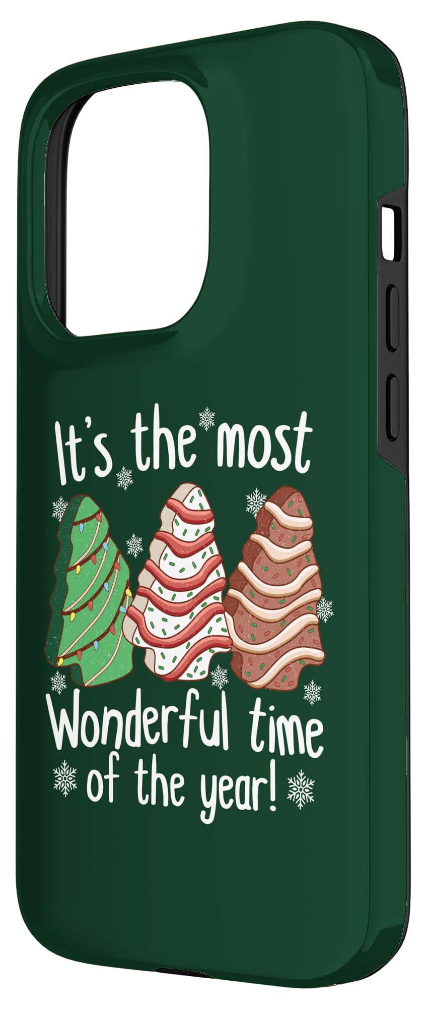 iPhone 15 Pro Christmas Tree Cakes The Most Wonderful Time of the Year Case