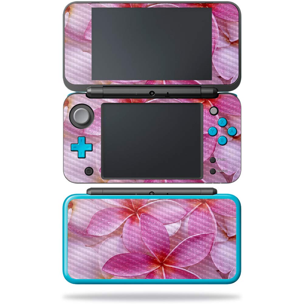 MightySkins Carbon Fiber Skin for Nintendo New 2DS XL - Last Apple Tree | Protective, Durable Textured Carbon Fiber Finish | Easy to Apply, Remove, and Change Styles | Made in The USA Flowers
