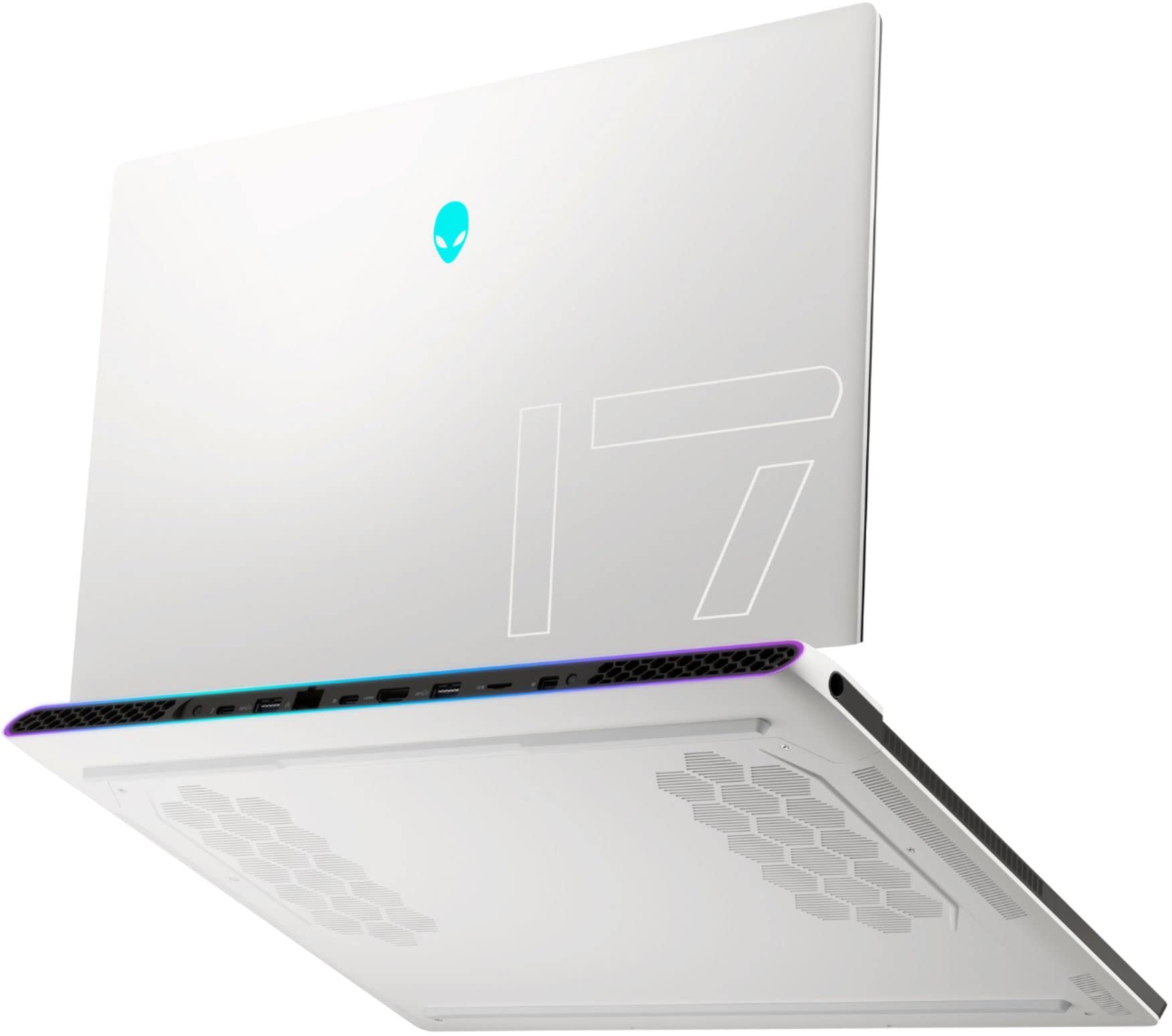 2022 Alienware x17 R1 Gaming Laptop, 17.3" UHD 120Hz, Intel Octa-Core i7-11800H up to 4.6GHz, 32GB DDR4 RAM, 512GB PCIe SSD, GeForce RTX 3080 16GB GDDR6, WiFi 6, BT 5.2, RGB Backlit KB, Windows 11