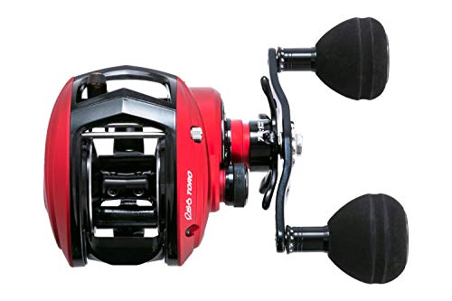 Abu Garcia Revo Toro Rocket LP Reell, Size 60LP Fishing Reel, Right Handle Position, Red