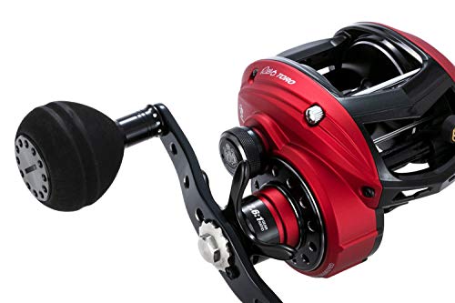 Abu Garcia Revo Toro Rocket LP Reell, Size 60LP Fishing Reel, Right Handle Position, Red