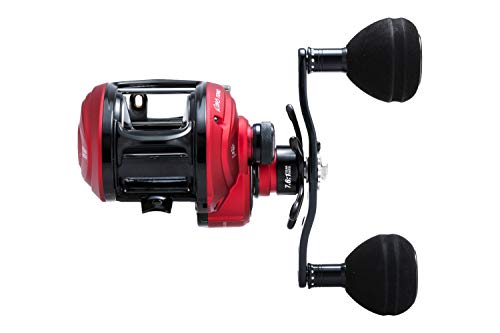 Abu Garcia Revo Toro Rocket LP Reell, Size 60LP Fishing Reel, Right Handle Position, Red
