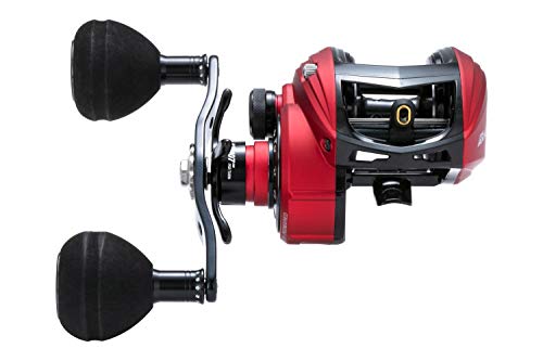 Abu Garcia Revo Toro Rocket LP Reell, Size 60LP Fishing Reel, Right Handle Position, Red