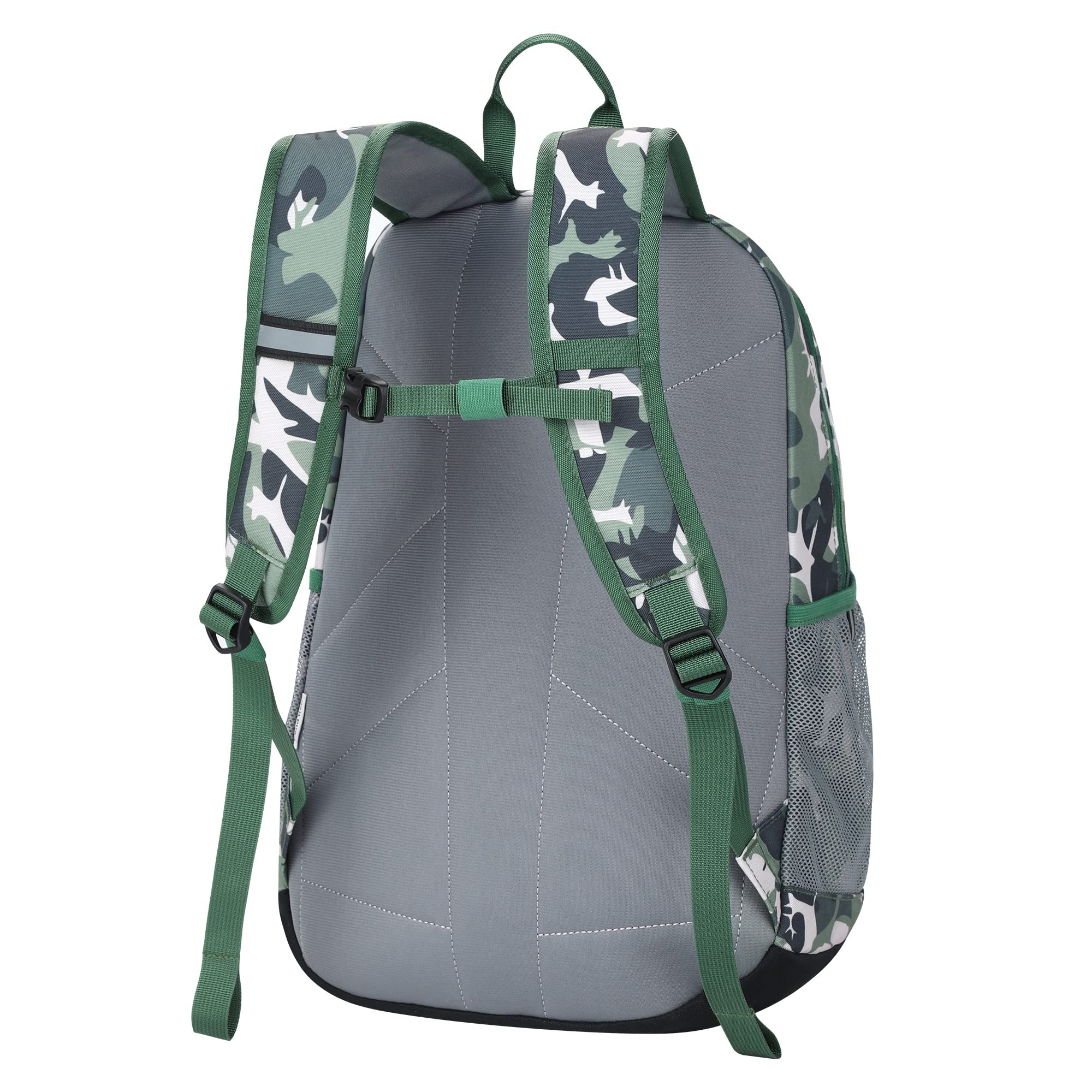LandTrek Kids Backpack for Boys , Kindergarten Elementary Bookbags, Preschool Backpack, Ideal for School & Travel Backpacks (Camouflage, 17.5 Inch)