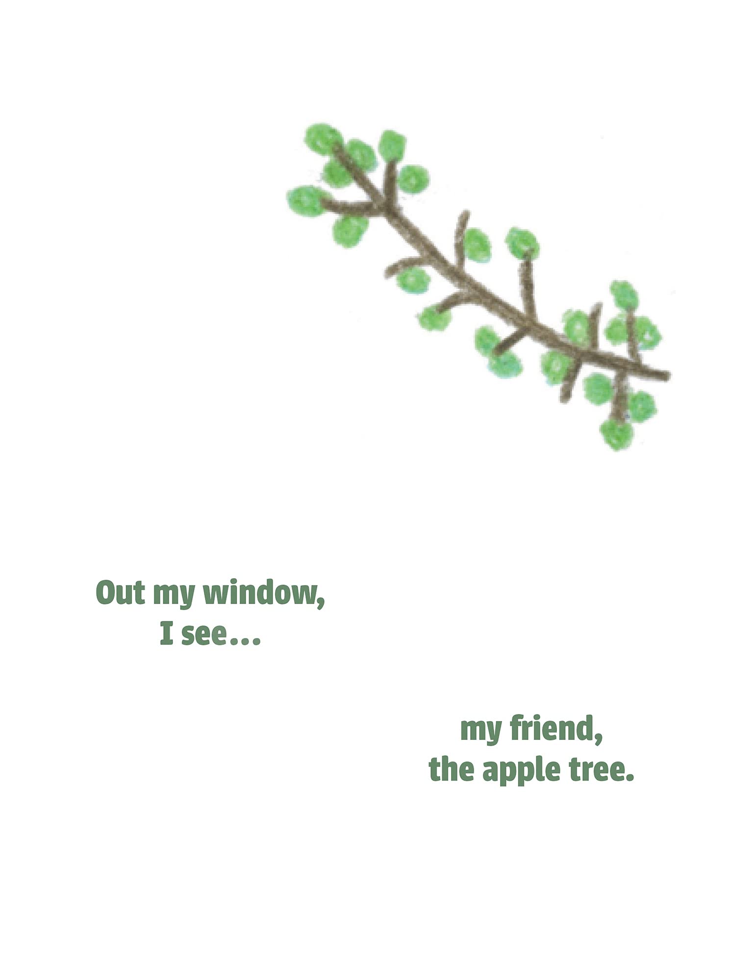 My Friend, the Apple Tree