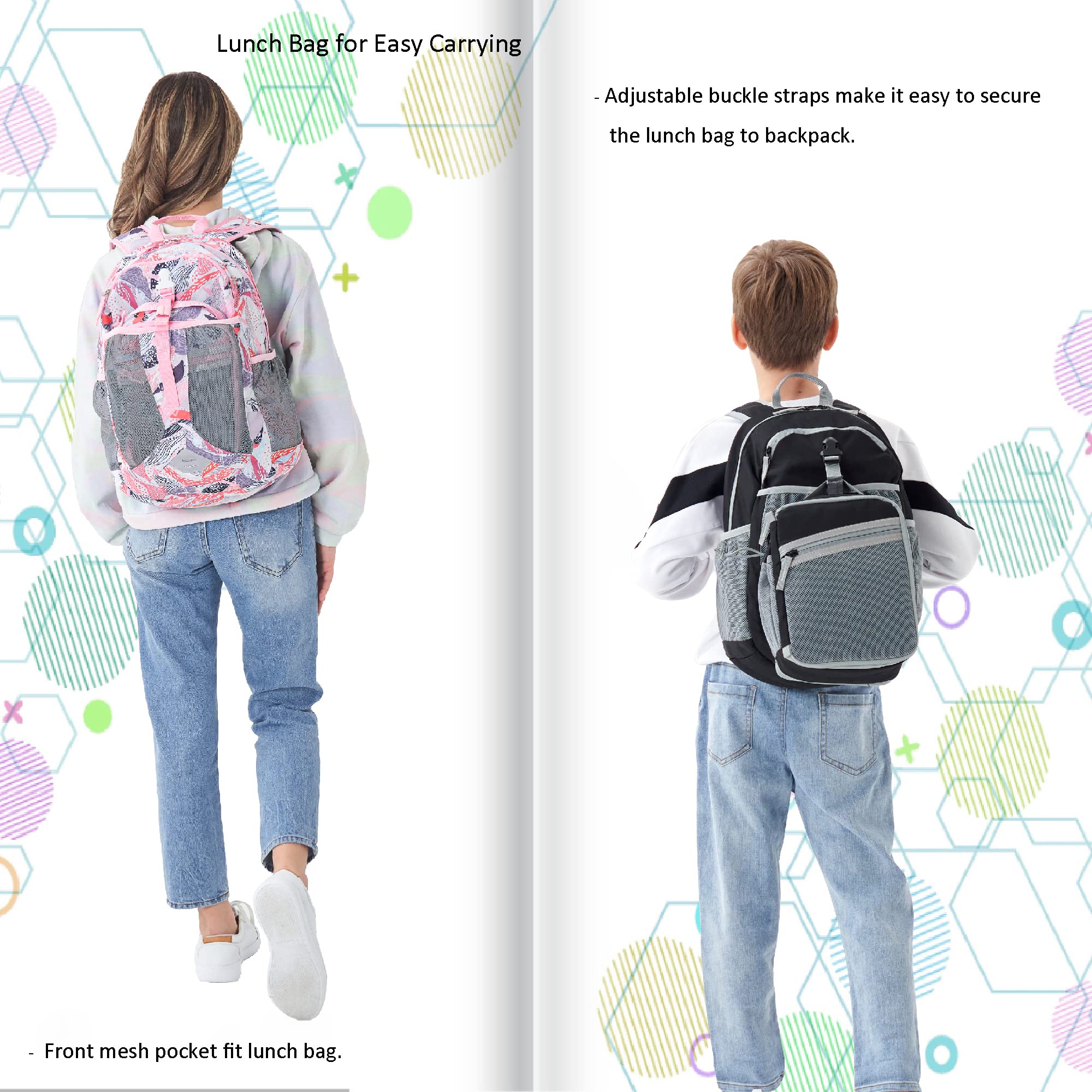 LandTrek Kids Backpack for Boys , Kindergarten Elementary Bookbags, Preschool Backpack, Ideal for School & Travel Backpacks (Camouflage, 17.5 Inch)
