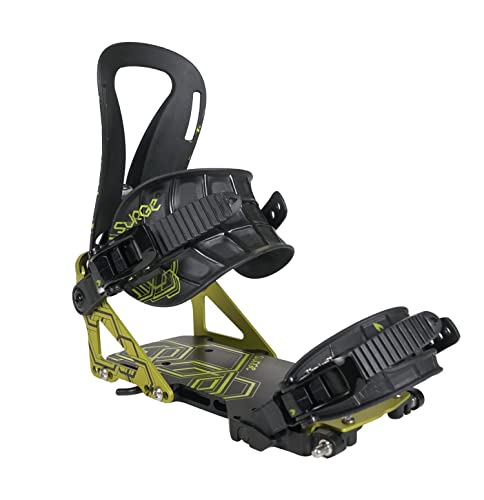 Spark R&D 21/22 Surge Bindings - Men's Lime, Small (B11032122)