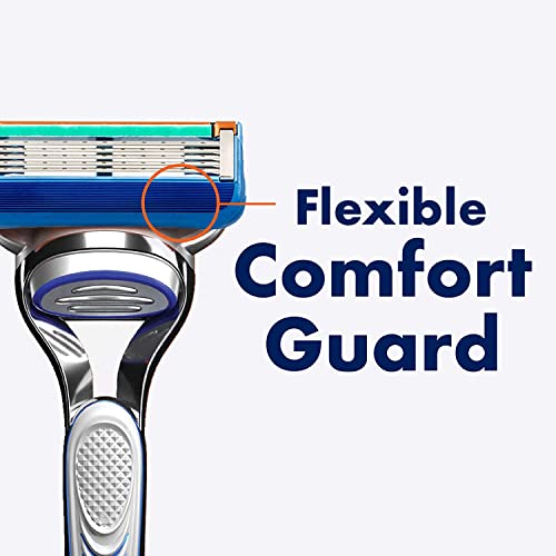 Gillette Fusion5 Mens Razor Blade Refills, 12 Count, Lubrastrip for a More Comfortable Shave