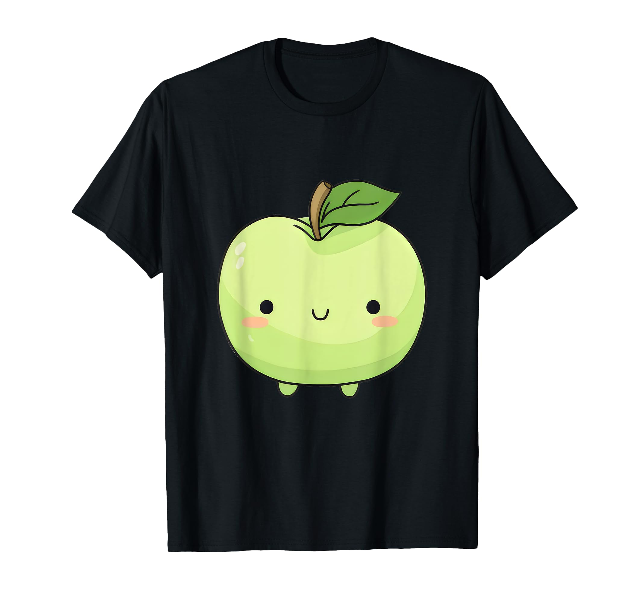 Apple Tree Apple Picking Crew Blossom Fruit Cute Green T-Shirt