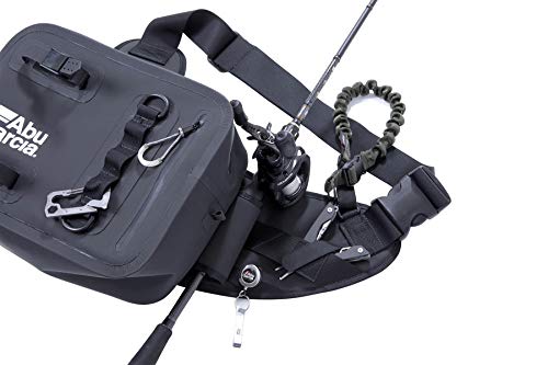 Abu Garcia One Shoulder Bag, Waterproof, Charcoal, Fishing