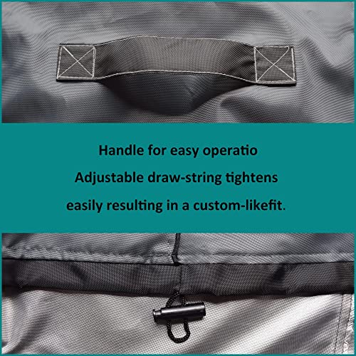 WES Caddy Cover, Suitable for Dolphin Robotic Pool Cleaner Caddy, Grey Thick Classic Caddy Cover, Sunscreen, Waterproof, dustproof, and Breathable Protective Cover