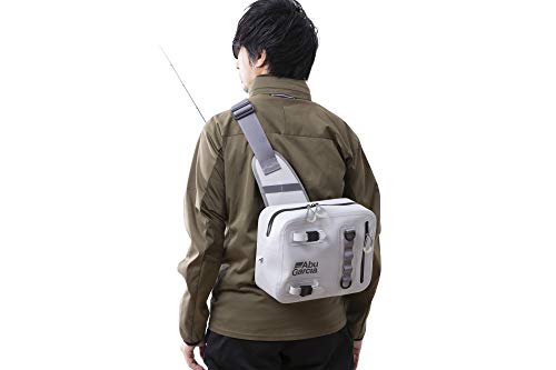 Abu Garcia One Shoulder Bag, Waterproof, Charcoal, Fishing