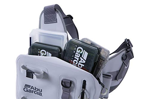 Abu Garcia One Shoulder Bag, Waterproof, Charcoal, Fishing