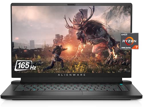 Alienware 2021 M15 Ryzen Edition Gaming Laptop, 15.6" FHD 165Hz 3ms Display, AMD Ryzen 7 5800H (>i7-11370H), RTX 3060 6G GDDR6, 64GB RAM, 2TB SSD, RGB Backlit Keyboard, WiFi 6, Win 10 Home