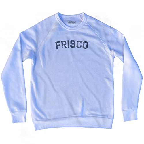 Frisco Adult Tri-Blend Sweatshirt, White, 4X-Large