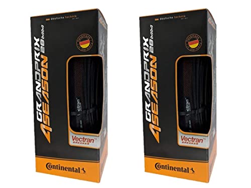 Continental Grand Prix 4-Season 700x25 Folding Clincher Tire 2-Pack