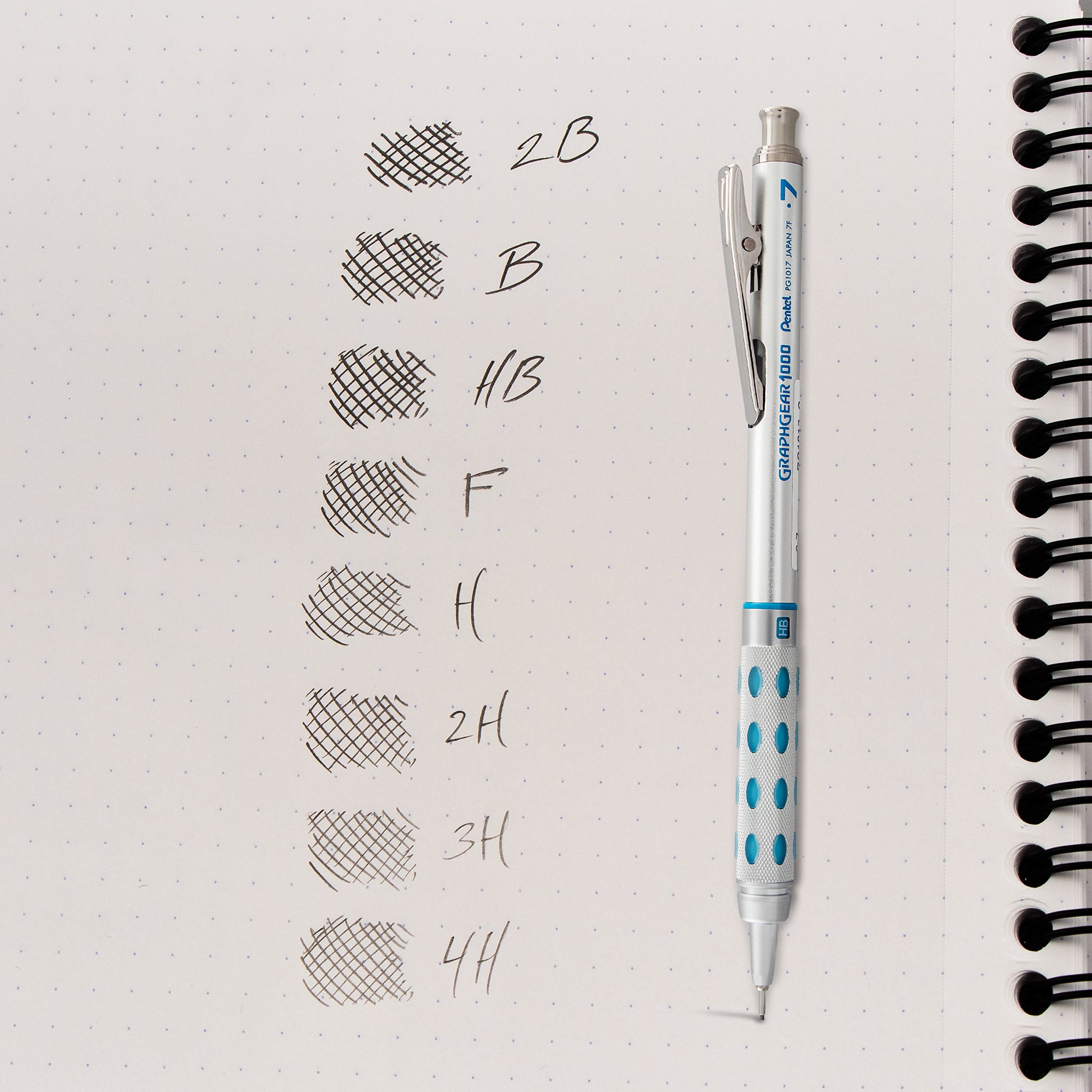 Pentel® Super Hi-Polymer® Leads, 0.7 mm, Medium, HB, 30 Leads Per Tube, Pack Of 3 Tubes