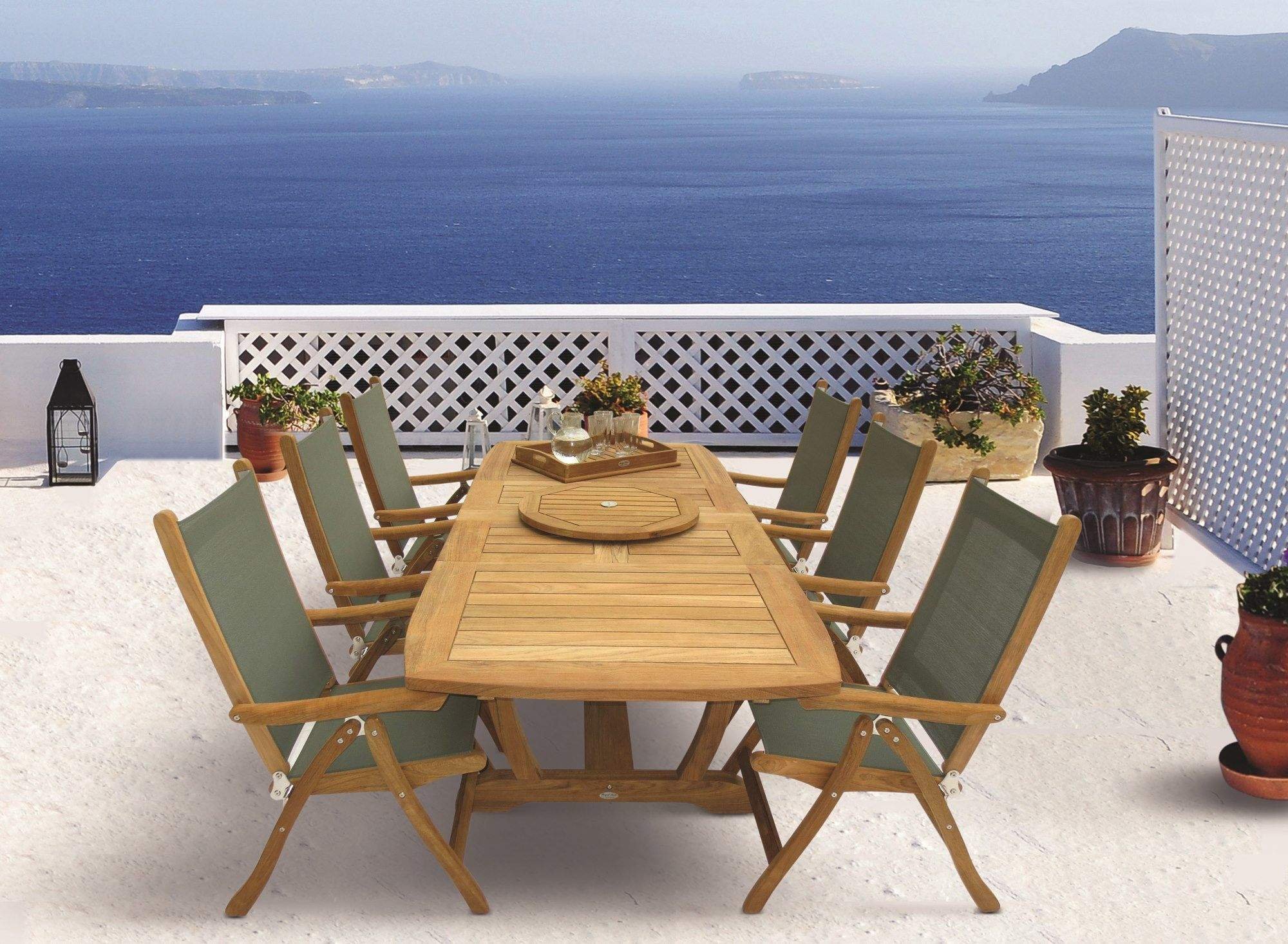 Royal Teak Collection LZYS Teak Lazy Susan