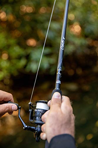 Abu Garcia REVO2X40 Revo x Spinning Fishing Reel, Black