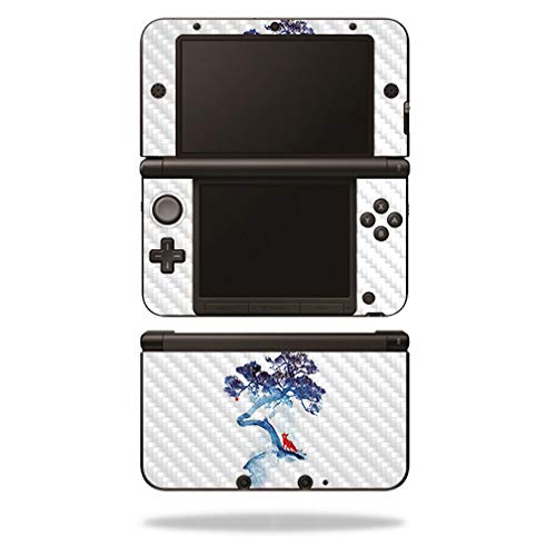 MightySkins Carbon Fiber Skin for Nintendo 3DS XL Original (2012-2014) - Last Apple Tree | Protective, Durable Textured Carbon Fiber Finish | Easy to Apply, Remove, and Change Styles | Made in The USA