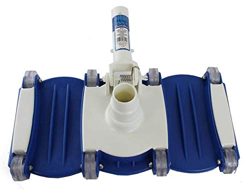 Swimline Hydrotools Weighted Flex Vacuum Head Swimming Pool Cleaner