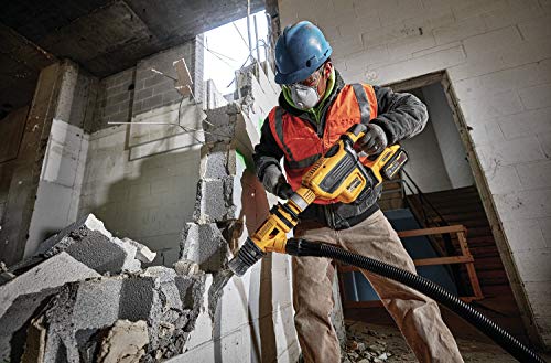DEWALT FLEXVOLT 60V MAX* Rotary Hammer Drill, SDS Max, Brushless Combination, 1-3/4-Inch, Tool Only (DCH614B)